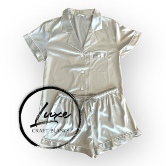 Satin Pyjama Sets - Adults – Luxe Craft Blanks