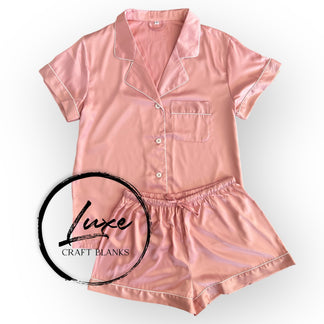 Satin Pyjama Sets - Adults – Luxe Craft Blanks
